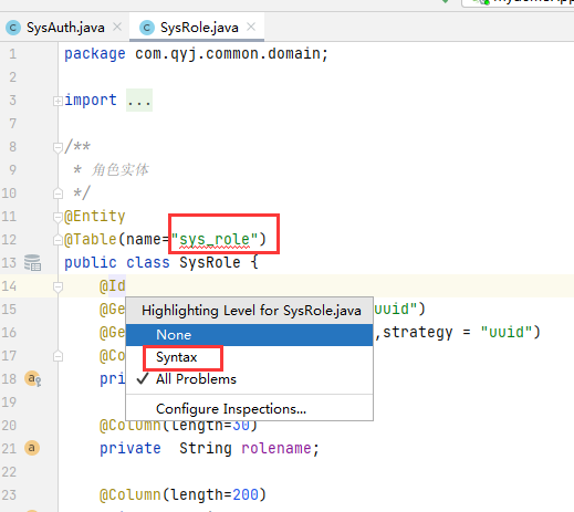 IDEA2020.3设置Hightlighting Level Syntax ctrl+alt+shift+h_idea hightlight全局设置-CSDN博客