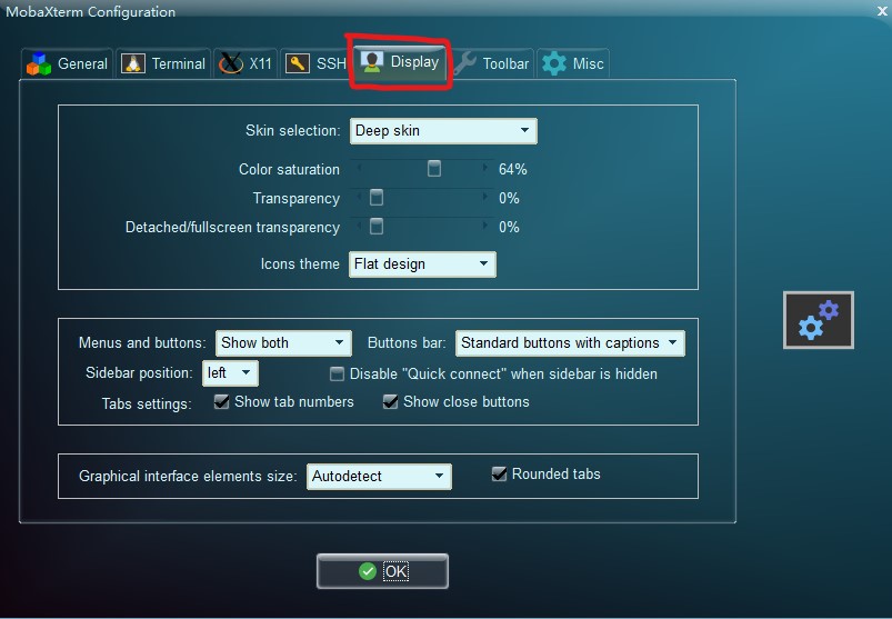 MobaXterm修改主题皮肤_更改mobaxterm主题-CSDN博客