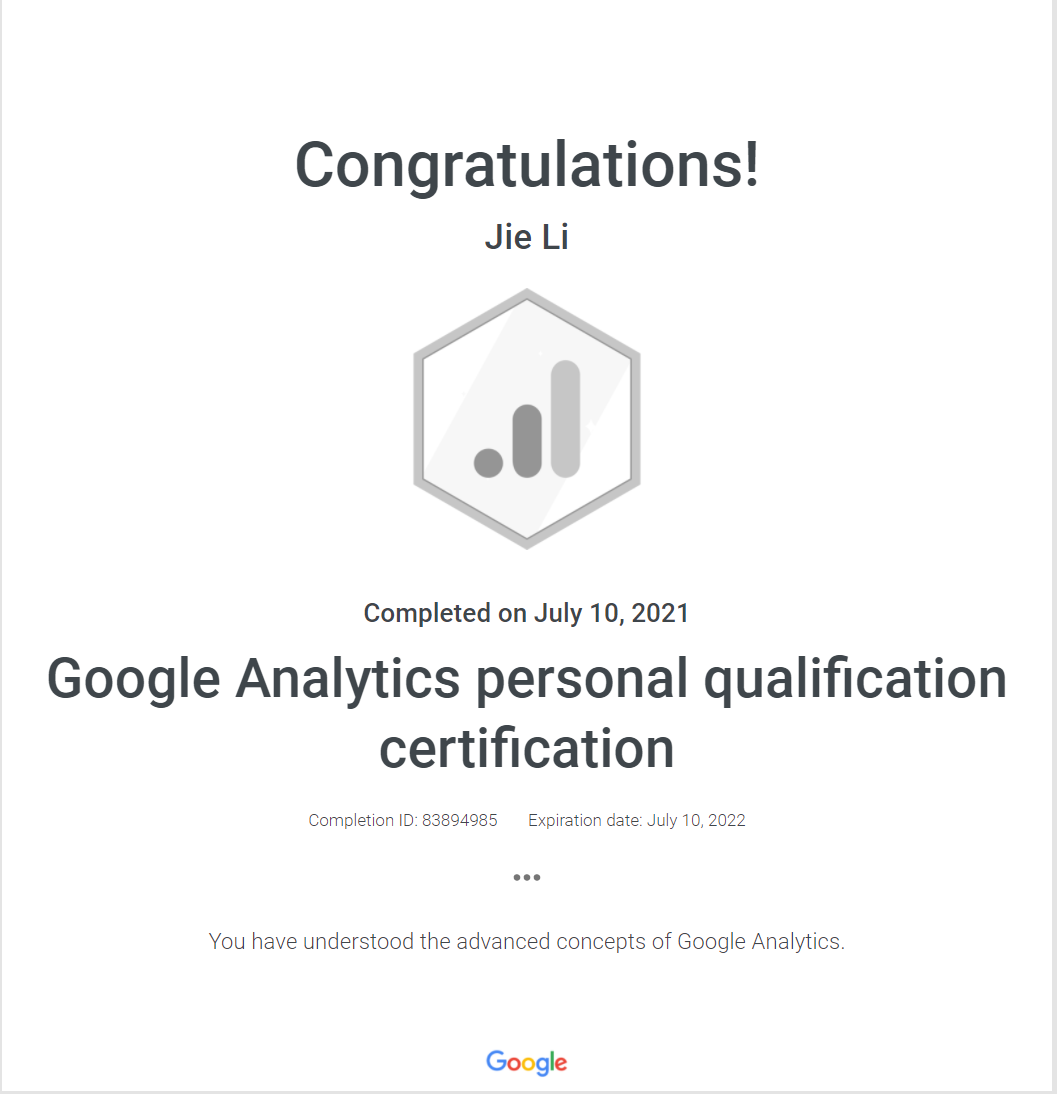 2021 Google AdWords认证证书_google certificate-CSDN博客