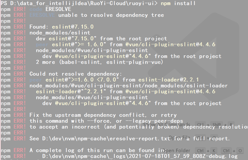 npm的相关报错_npm6和7-CSDN博客
