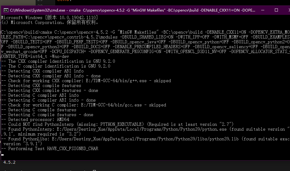 安装gocv 比较正确的姿势 (TDM-GCC + opencv 4.5.2 + gocv)_gocv怎么安装-CSDN博客