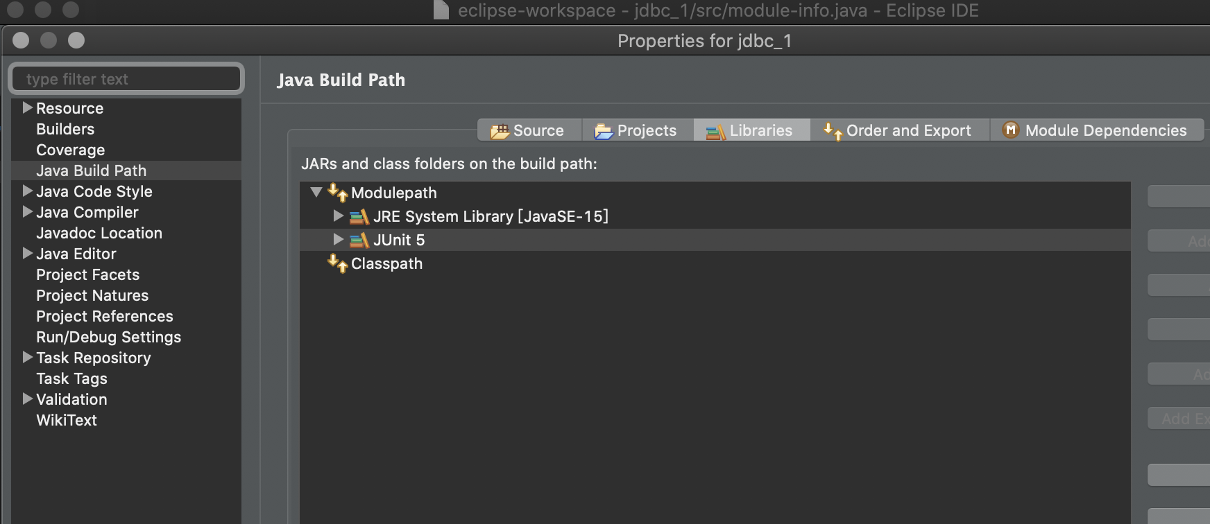 Eclipse 单元测试功能导入JUnit5问题的解决（module文件中写requires org.junit.jupiter.api报错问题）_eclipse org.junit ...