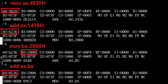 Debug的使用_使用debug,将下面的程序段写入内存-CSDN博客