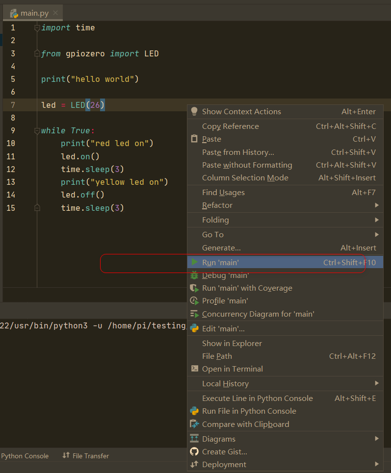 使用PyCharm进行树莓派的远程开发-python_树莓派远程开发python程序(pycharm2023)-CSDN博客