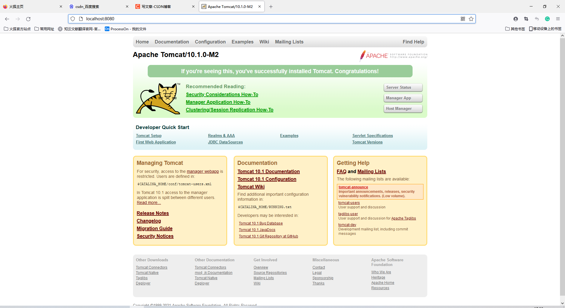 IDEA配置Tomcat完成部署项目，而且可以访问部署的项目但是无法访问Http://localhost:8080页面解决方法_idea http://localhost:8080/index ...