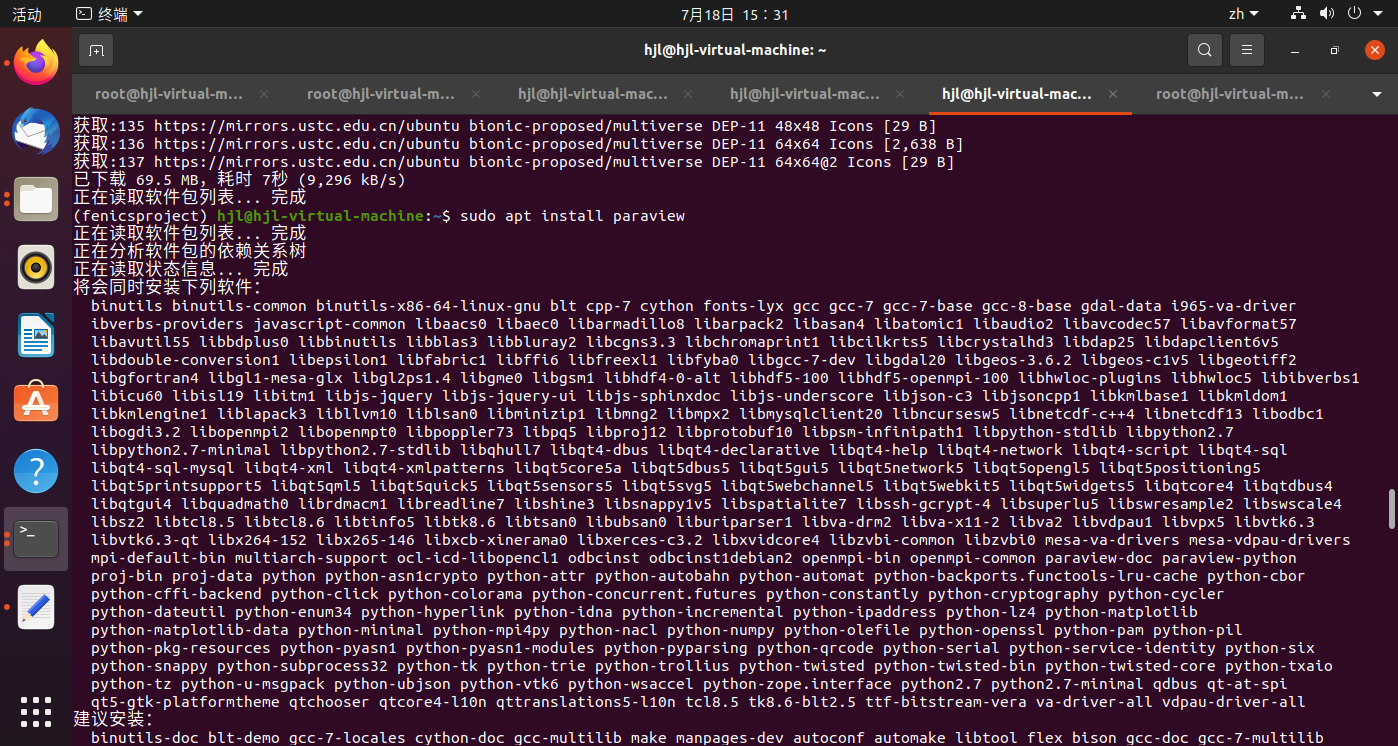 [Fenics有限元安装] 虚拟机Linux下，在ubuntu20.04上通过anaconda安装FEniCS有限元框架指南（适合新手小白，超 ...