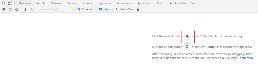 浏览器开发者工具之JavaScript内存监控（Performance）_js performance-CSDN博客