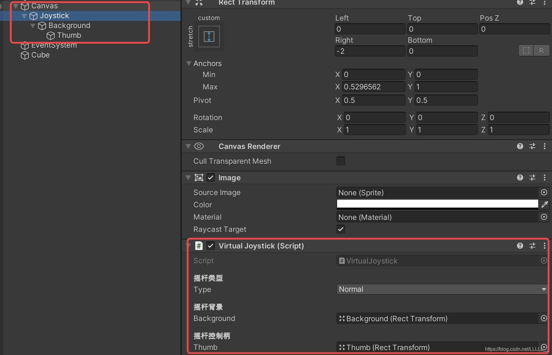 Unity中实现虚拟摇杆 Unity Webgl Joystick Csdn博客