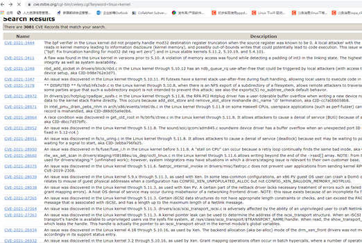 Linux_kernel漏洞查找指导说明_cvedetails如何查linux内核漏洞-CSDN博客