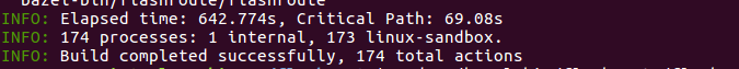 【Bazel】error executing command /usr/bin/gcc @bazel-out/k8-fastbuild/bin/flashroute/flashroute-2 ...