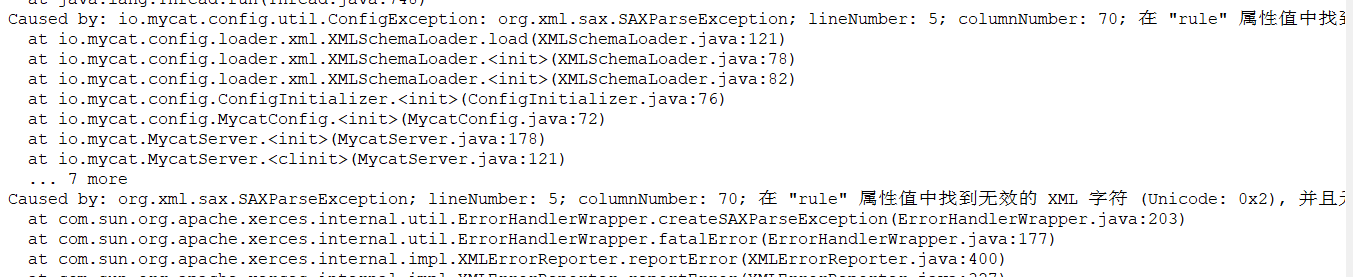 MyCat bug记录：backend connect: java.lang.IllegalArgumentException: Invalid DataSource:0-CSDN博客