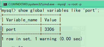 MySql命令行查看使用的端口_ince zangwill-CSDN博客