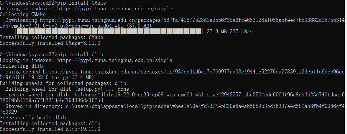 安装dlib前需要先安装cmake 和boost。然后才能正确安装dlib_下载dlib需要提前-CSDN博客