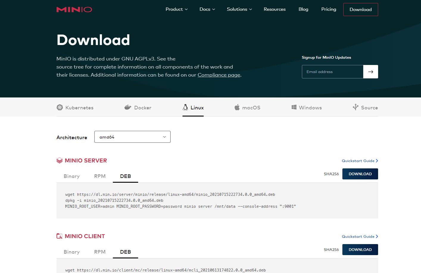 Ubuntu MINIO 安装_minio deb包下载-CSDN博客