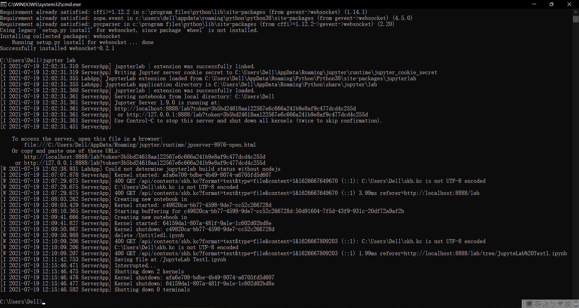 JupyteLab的安装和基本使用！_jupyterlab干什么用的-CSDN博客
