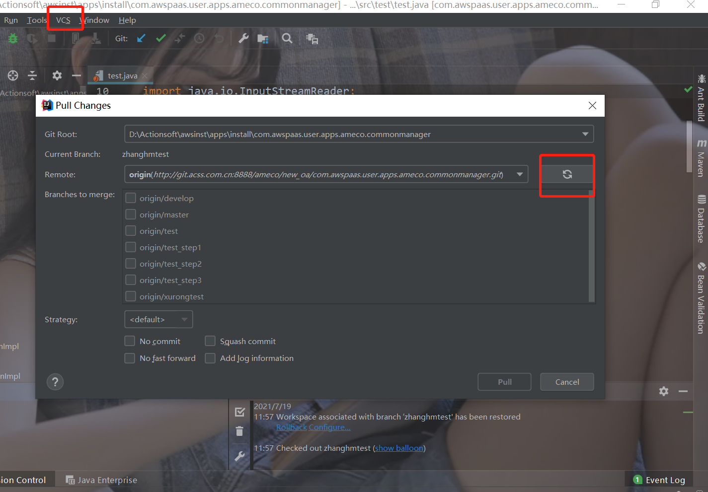 idea中本地git如何切换分支_remote branches-CSDN博客