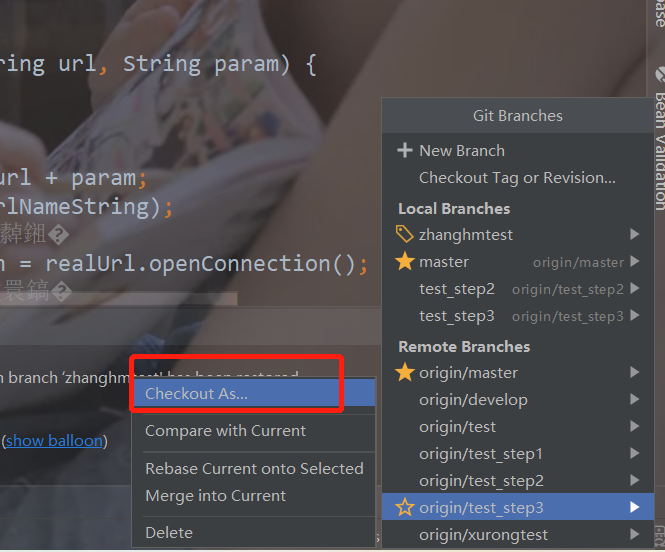 idea中本地git如何切换分支_remote branches-CSDN博客