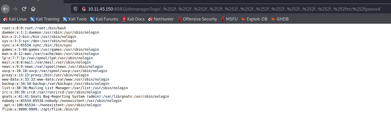 [Vulhub] Apache Flink 目录遍历漏洞_vulfocus靶场如何做flink目录遍历-CSDN博客