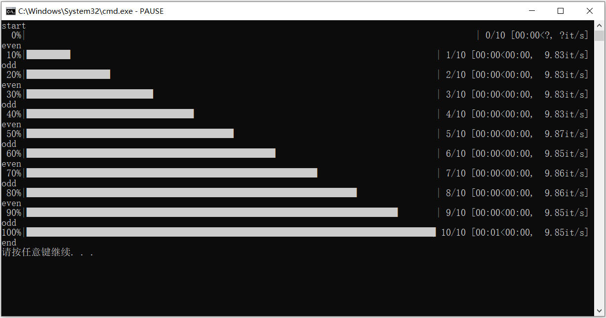 Python——tqdm与print互不影响_tqdm print-CSDN博客
