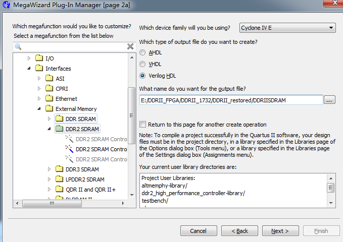 quartus Ⅱ中DDR2 SDRAM的原理与使用_quartus2将数据传入芯片-CSDN博客