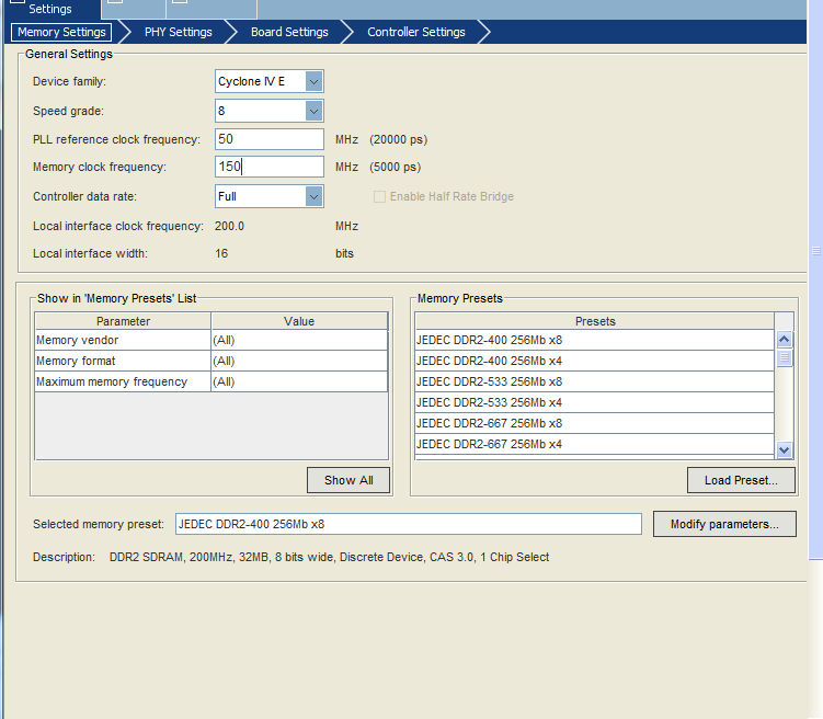 quartus Ⅱ中DDR2 SDRAM的原理与使用_quartus2将数据传入芯片-CSDN博客