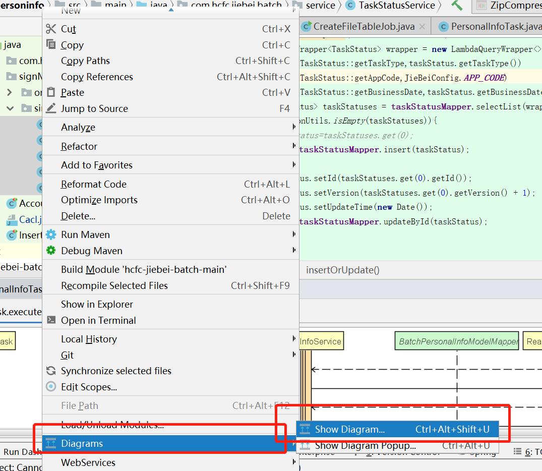 IEDA一键生成类图和时序图_idea生成时序图-CSDN博客