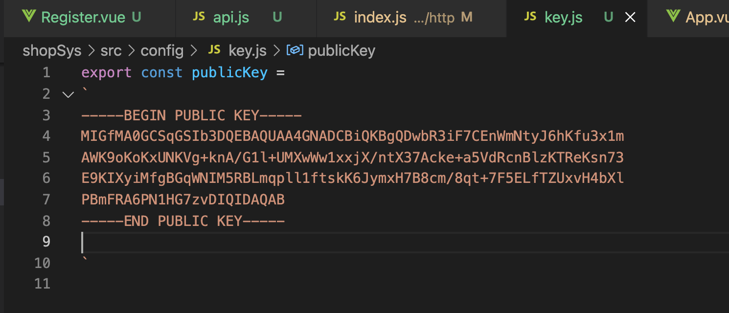 vue3+nodejs利用RSA加密实现登陆注册_vue3 node-rsa-CSDN博客