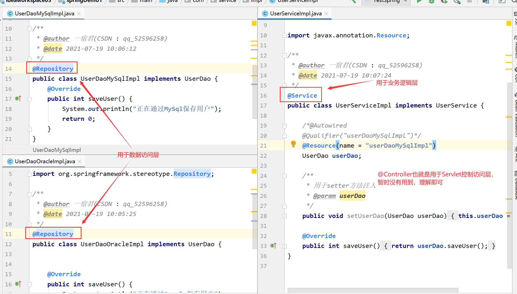Spring系列（六）、基于Annotation（注解）的装配应用_使用注解(annotation)完成对corp类的装配-CSDN博客