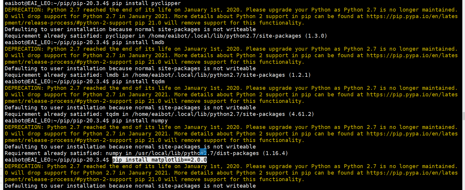第三天：通过ssh连接到小车，尝试建图，配置PaddleOCR环境（花费时间最长，踩坑记录，python2.7安装paddle解决相关报错）_paddleocr ros-CSDN博客