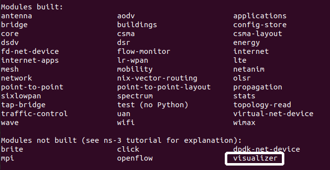 解决Ubuntu 20.04环境下 NS3 无法安装PyVis visualizer的问题_ubuntu上ns的pyviz安装-CSDN博客