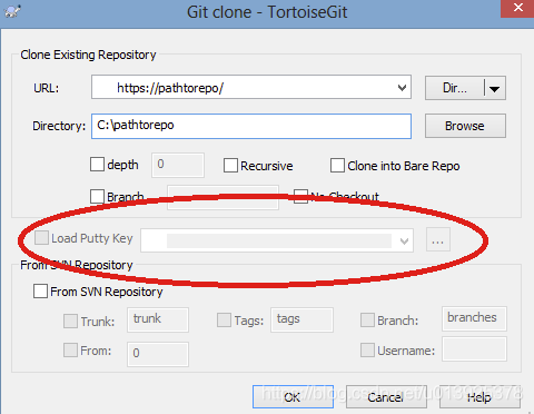 关于Git小乌龟克隆clon代码要求输入密码,但密码无效的问题_git clone password无效-CSDN博客