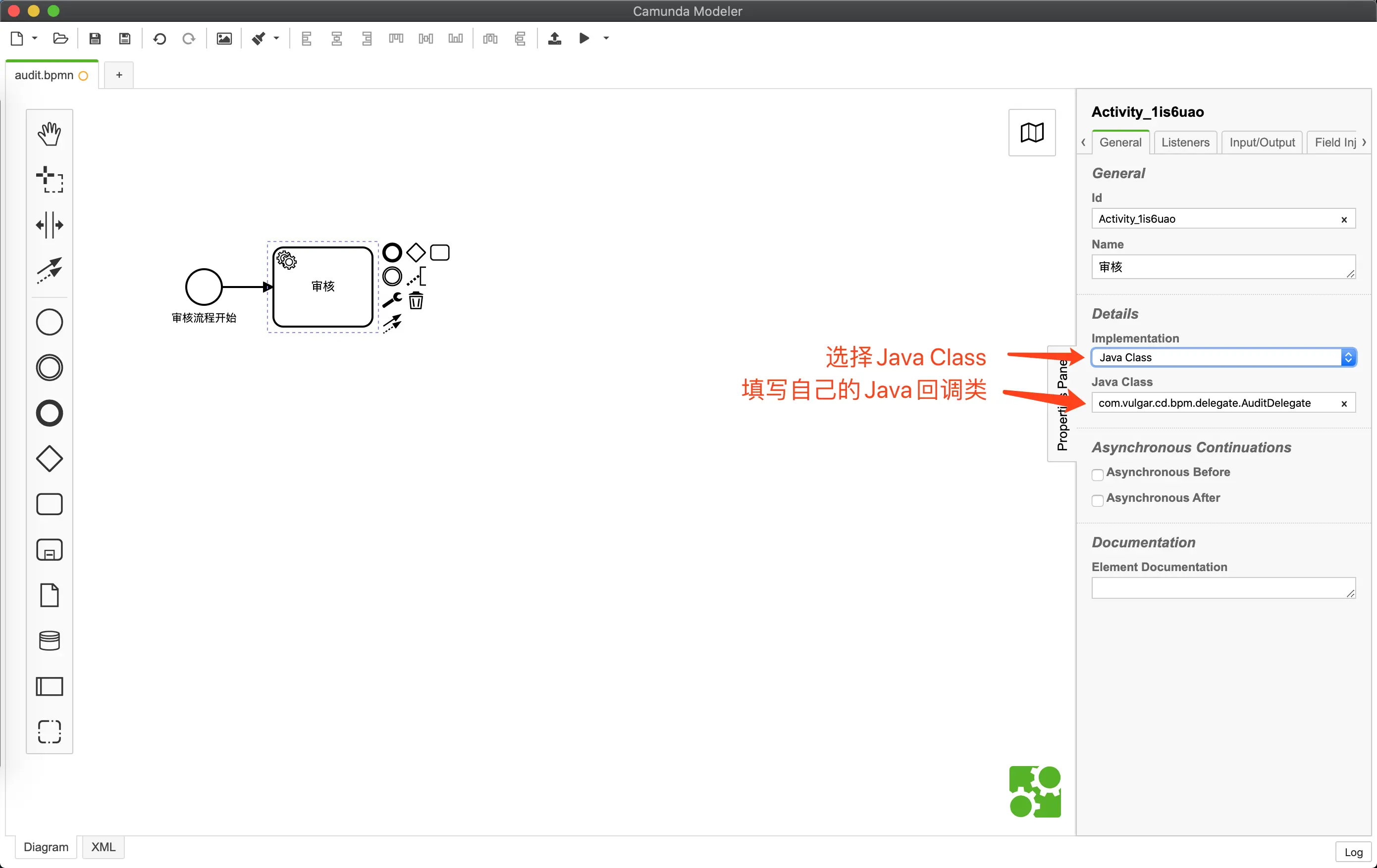 Camunda流程引擎笔记(二)：Service Task_camunda servicetask-CSDN博客