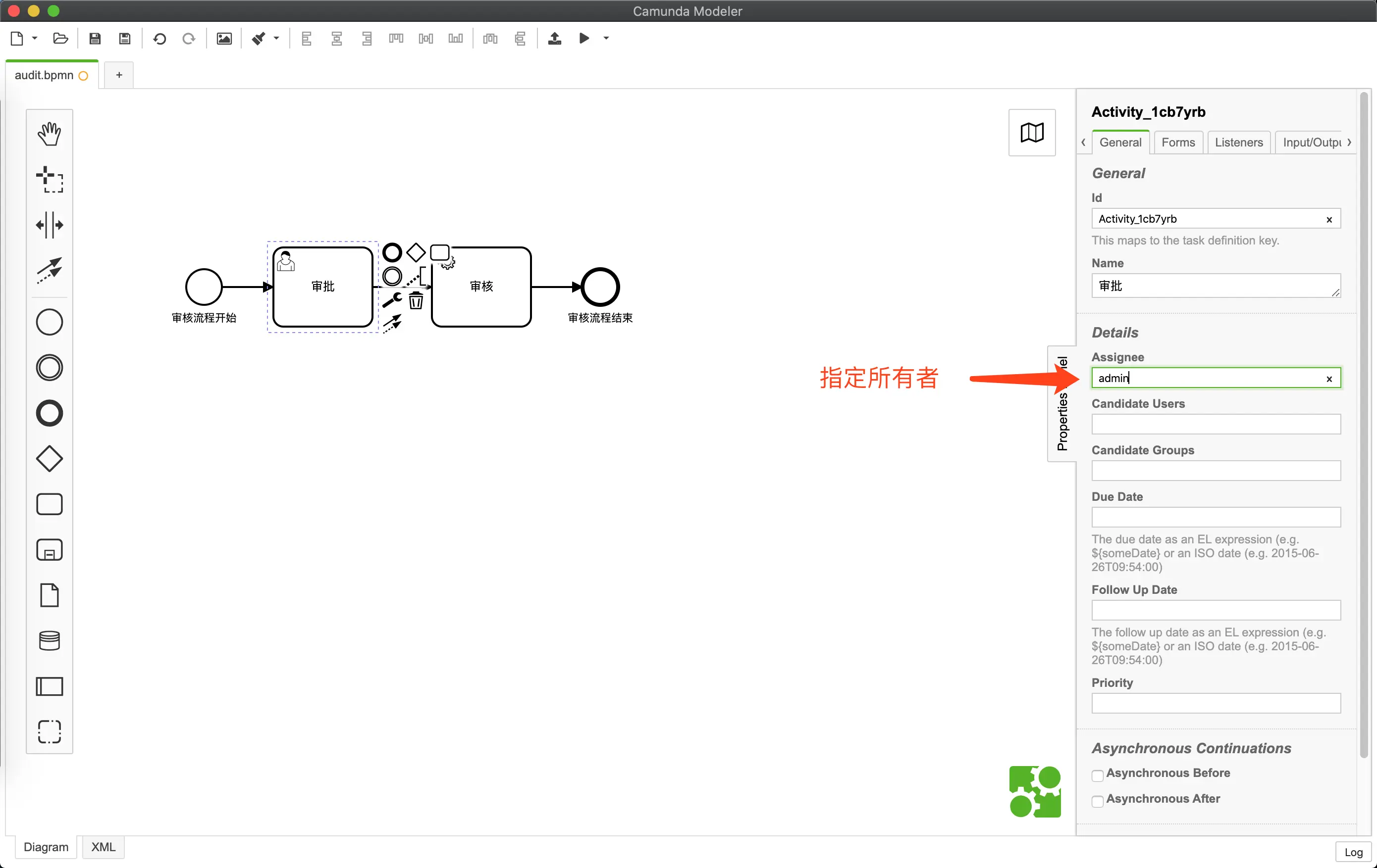 Camunda流程引擎笔记(三)：User Task_camunda user task-CSDN博客