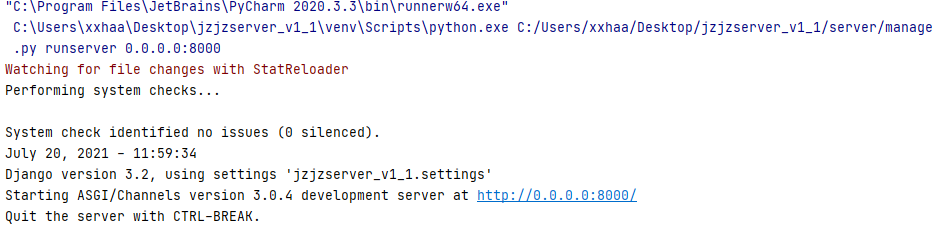 Django+channels使用WebSocket报错解决方案_django写websoket报错-CSDN博客