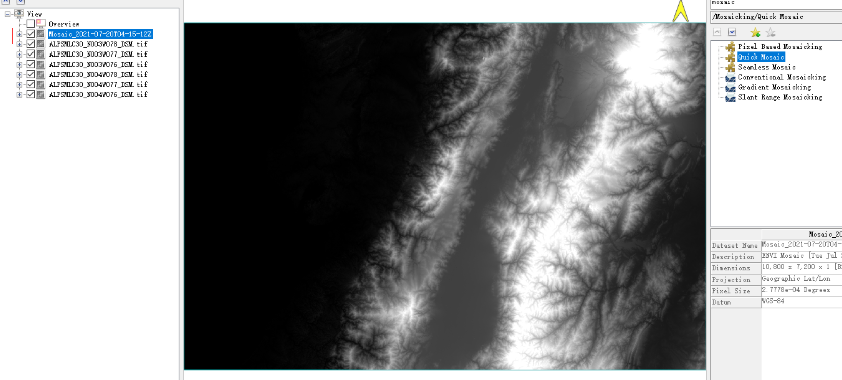 ALOS 30m DEM数据获取及镶嵌_alos官网-CSDN博客