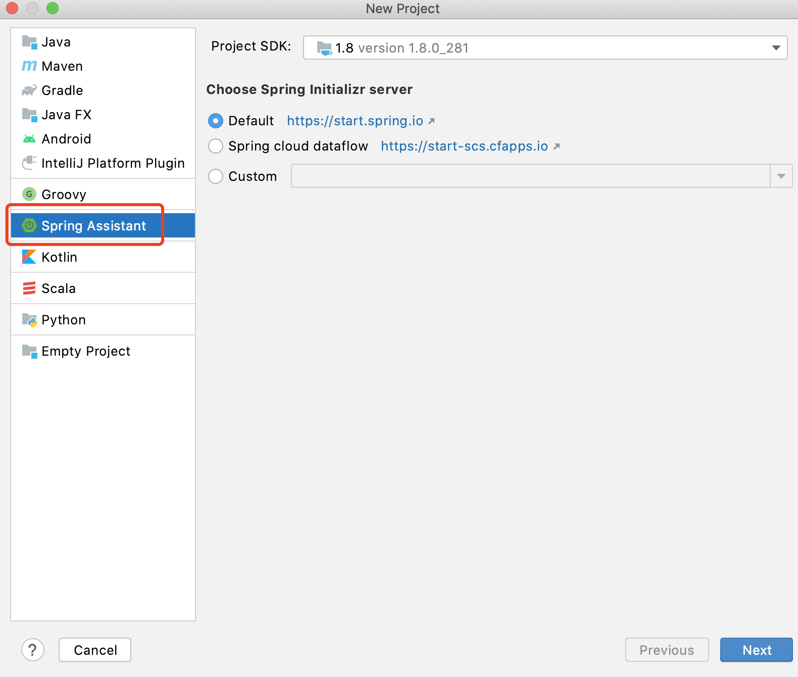 Springboot：Spring Assistant创建项目框架-CSDN博客