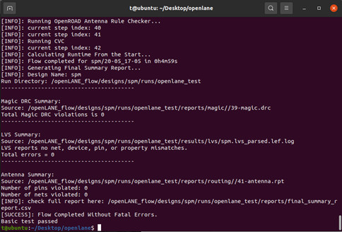开源EDA工具 OpenLANE 使用报告-CSDN博客