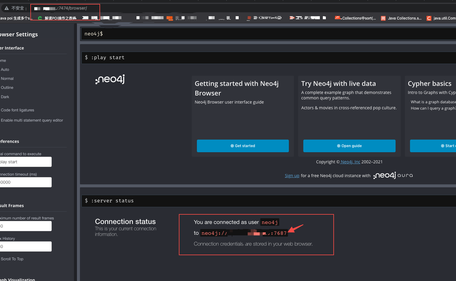 org.neo4j.driver.v1.exceptions.ServiceUnavailableException: This can happen due to network ...