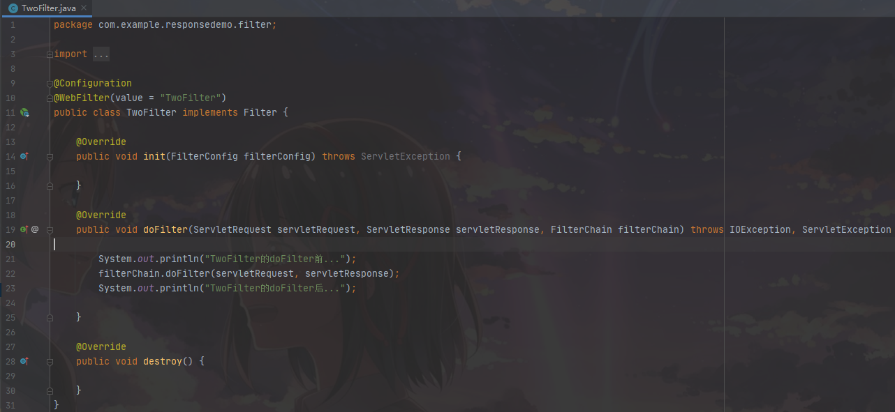 response使用不正确导致报错: getWriter() has already been called for this ...