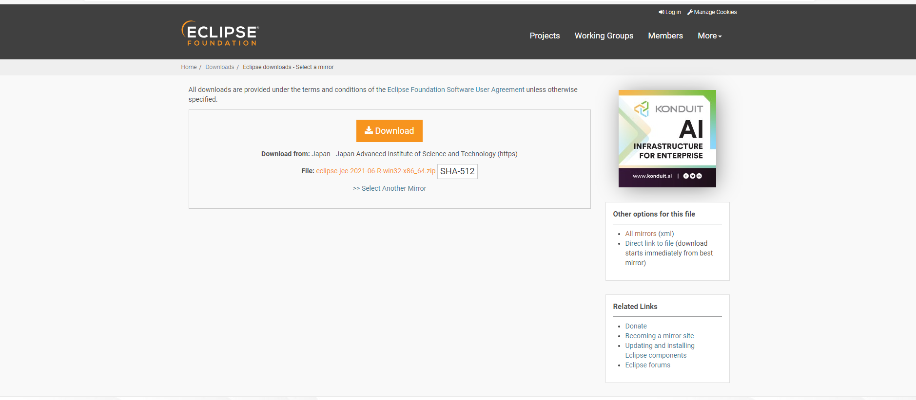 eclipse的安装与使用_eclipse官网-CSDN博客