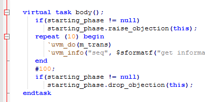 关于UVM中的Sequence（二）_uvm sequence里使用for-CSDN博客