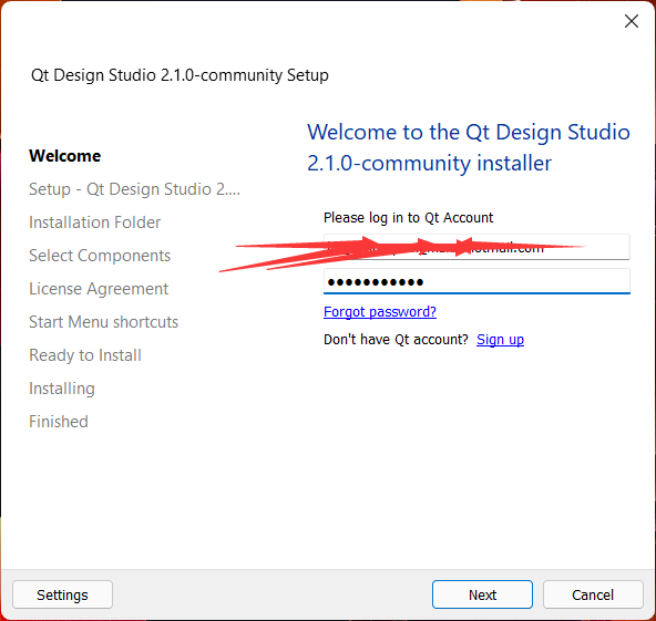 Qt Design Studio 2.1.0社区版安装_qt design studio 社区版-CSDN博客