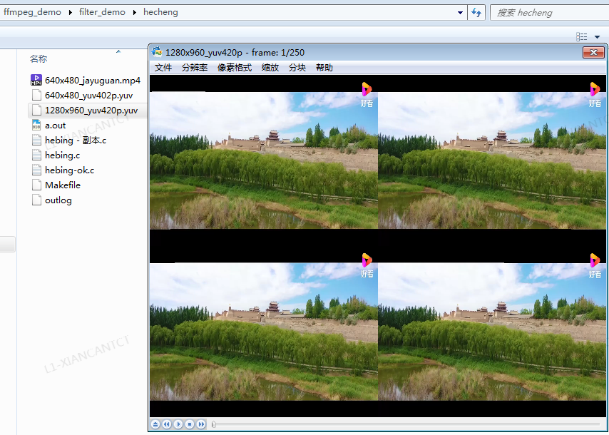 使用ffmpeg API 将yuv文件多路合并为一路_libyuv buffer 合并-CSDN博客