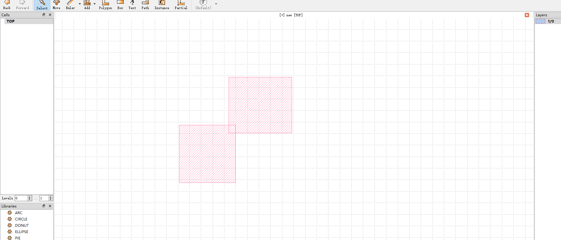KLayout教程（三）单元层次结构1_klayout如何创建top cell-CSDN博客