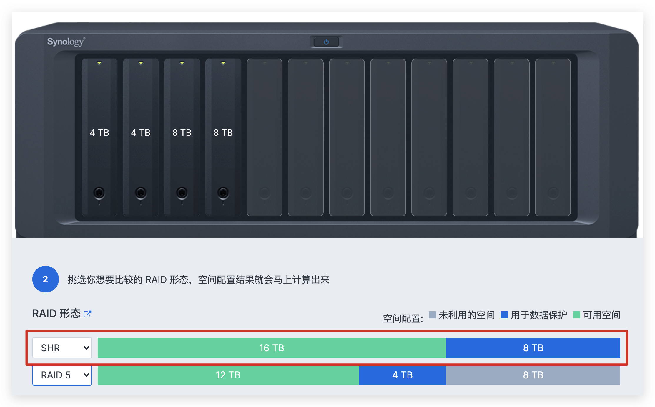 群晖无数据丢失的磁盘阵列变更解决方案（4盘位两个Raid1转SHR-1）_群晖4盘位组盘方案-CSDN博客