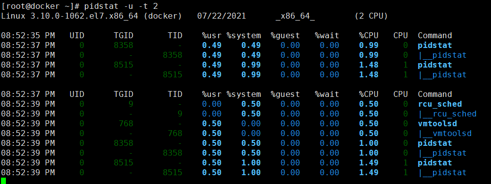 Linux进程系统使用监控pidstat命令_pidstat -r-CSDN博客