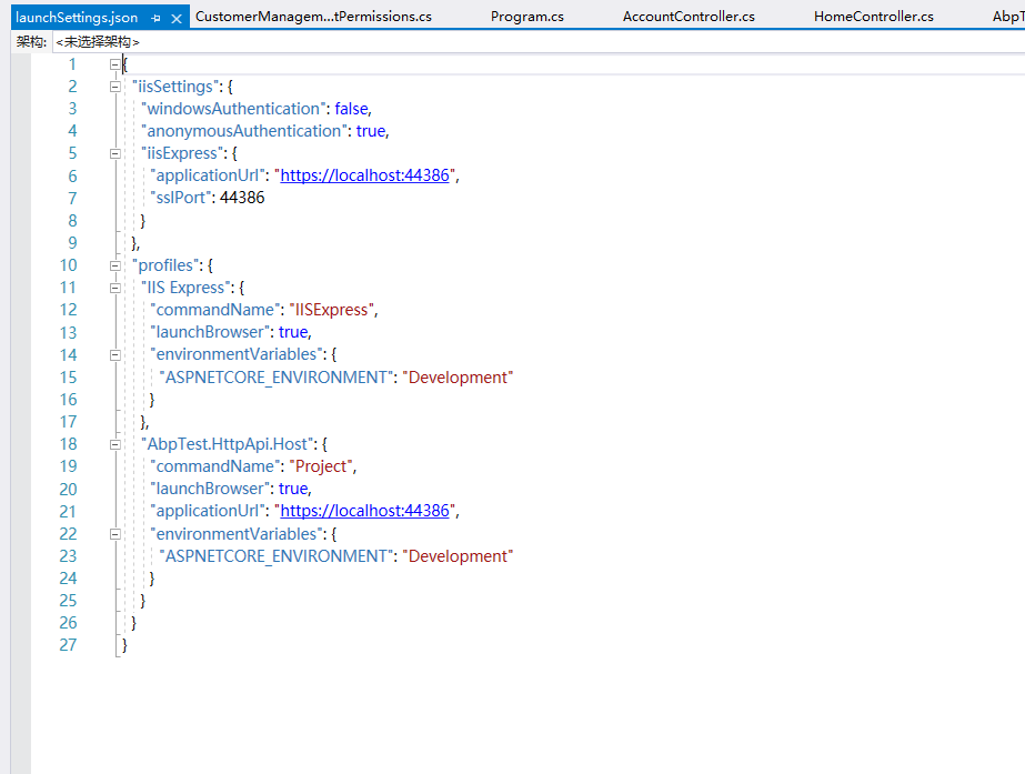 .Net Core 解读launchSettings.json_lauchsetting.json-CSDN博客