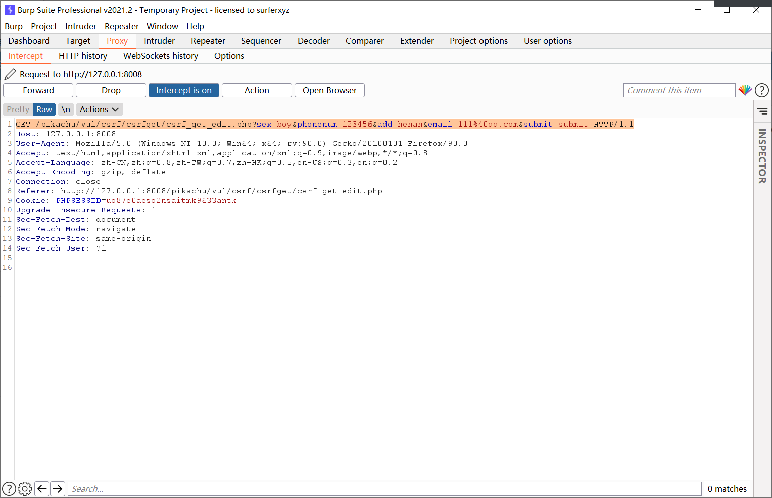皮卡丘(pikachu)CSRF_皮卡丘csrf-CSDN博客