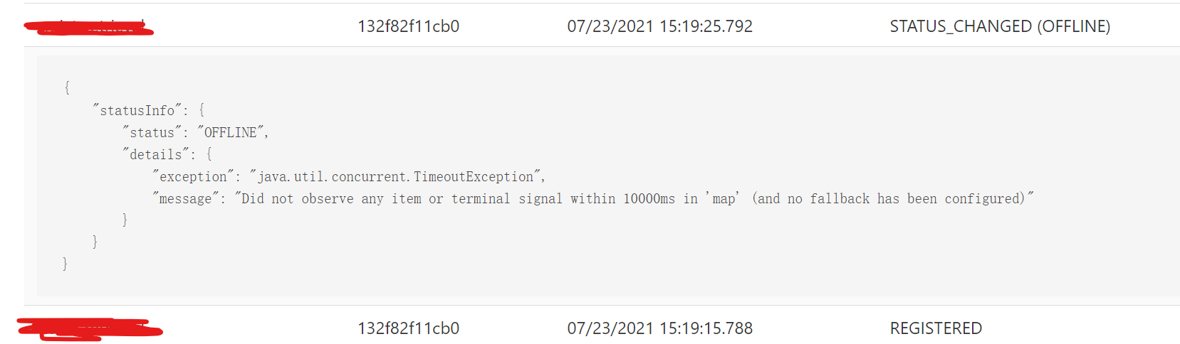 Springbootadmin 踩坑记录 Did Not Observe Any Item Or Terminal Signal Within Csdn博客