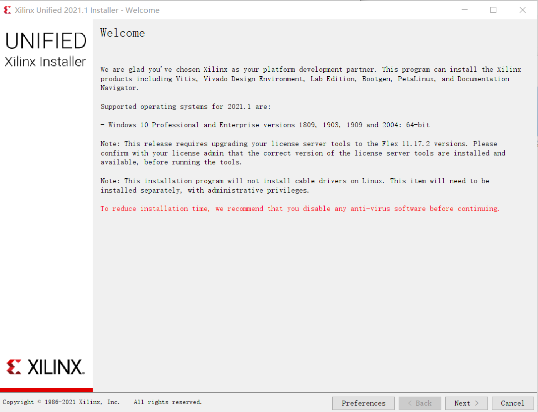 Vivado ML 2021.1 环境安装_vivado2021-CSDN博客